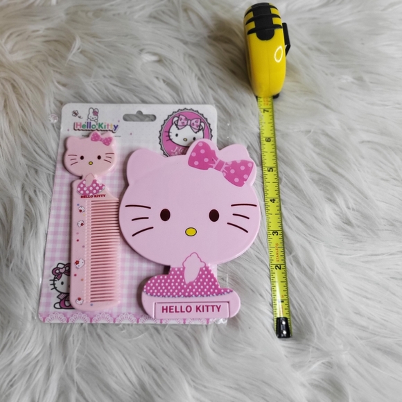 Hello Kitty | Other | Hello Kitty Comp And Stand Mirror Set | Poshmark